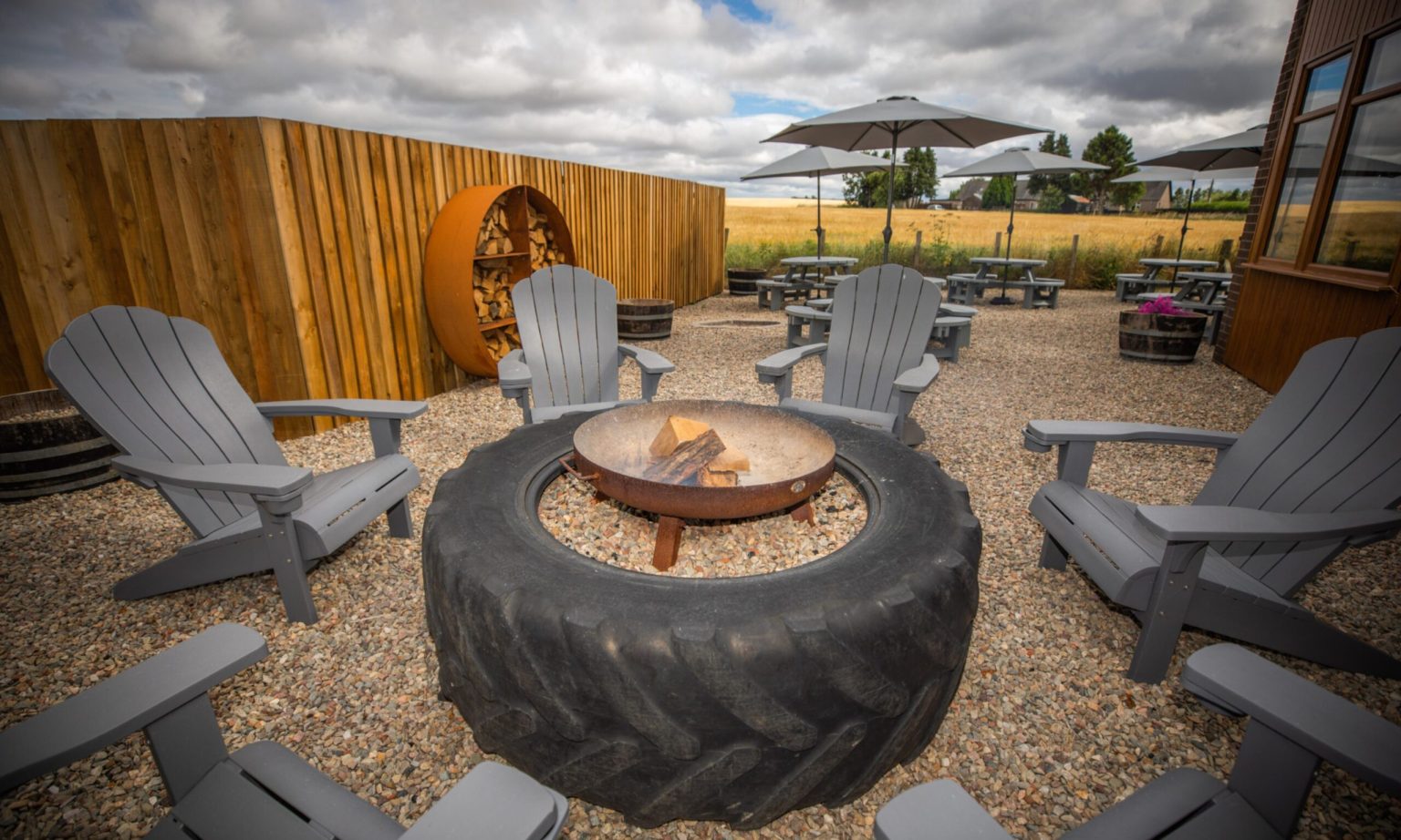 6 of the best places to dine al fresco in Angus this summer
