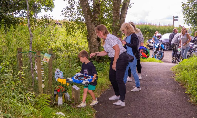 IN PICTURES: Hundreds of bikers join Steven Donaldson memorial run