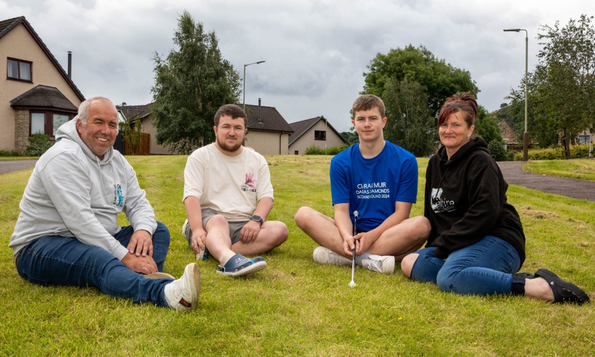 Teenage baton twirling champion from Perthshire on family life