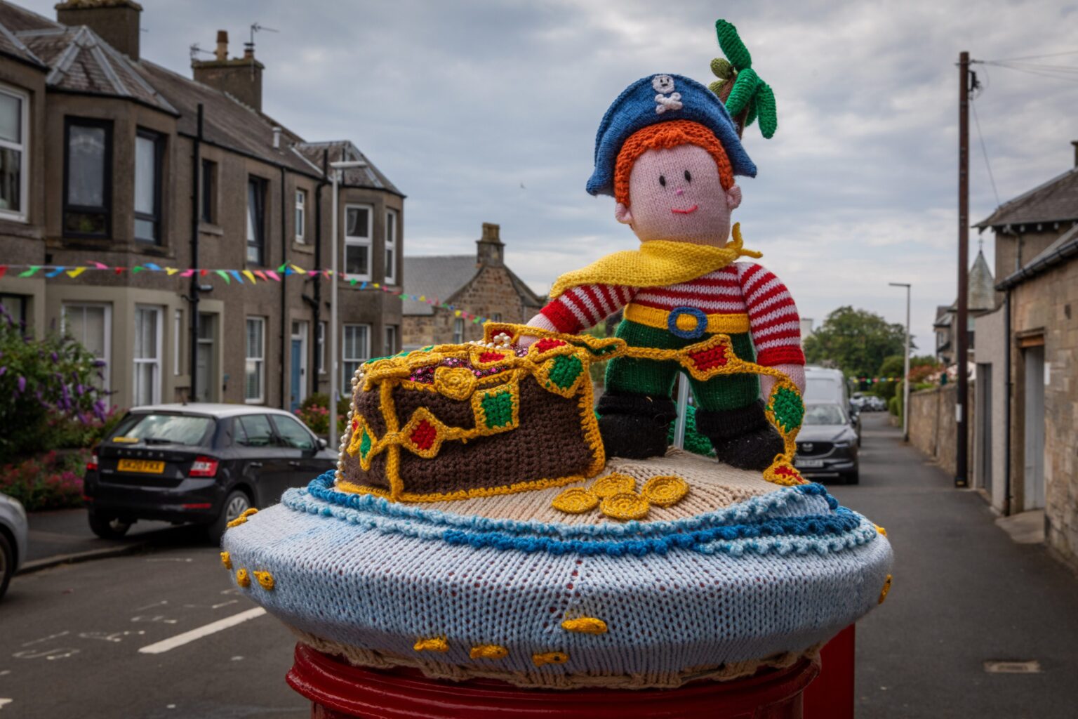 Meet the ladies who crochet Largo's postbox toppers