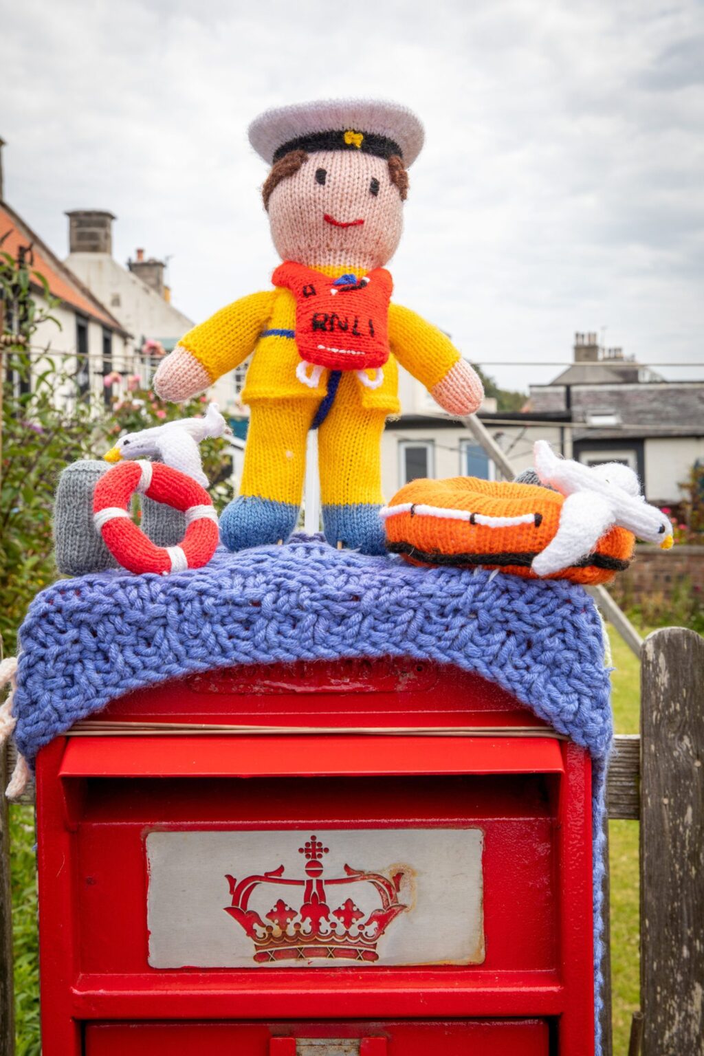 Meet the ladies who crochet Largo's postbox toppers