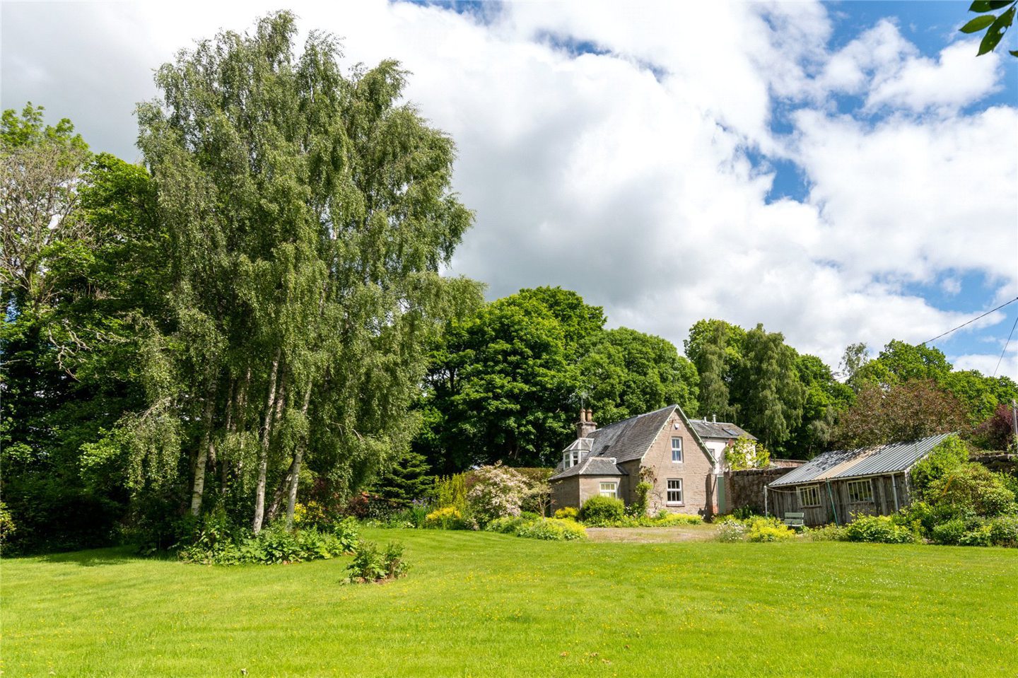 Methven: Perthshire cottage with walled garden for sale for £370k