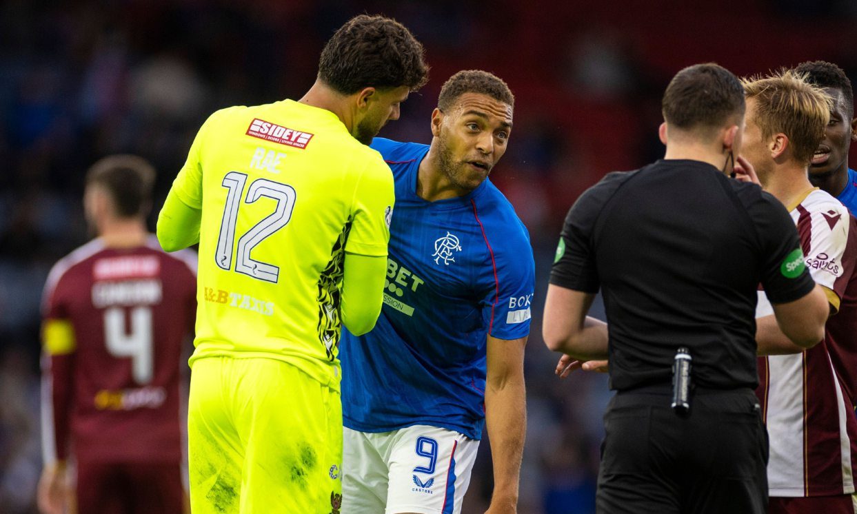 Rangers v St Johnstone ref cleared by SFA after audio review