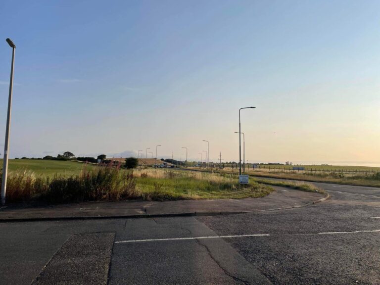 Two people hospitalised following early morning Leuchars crash