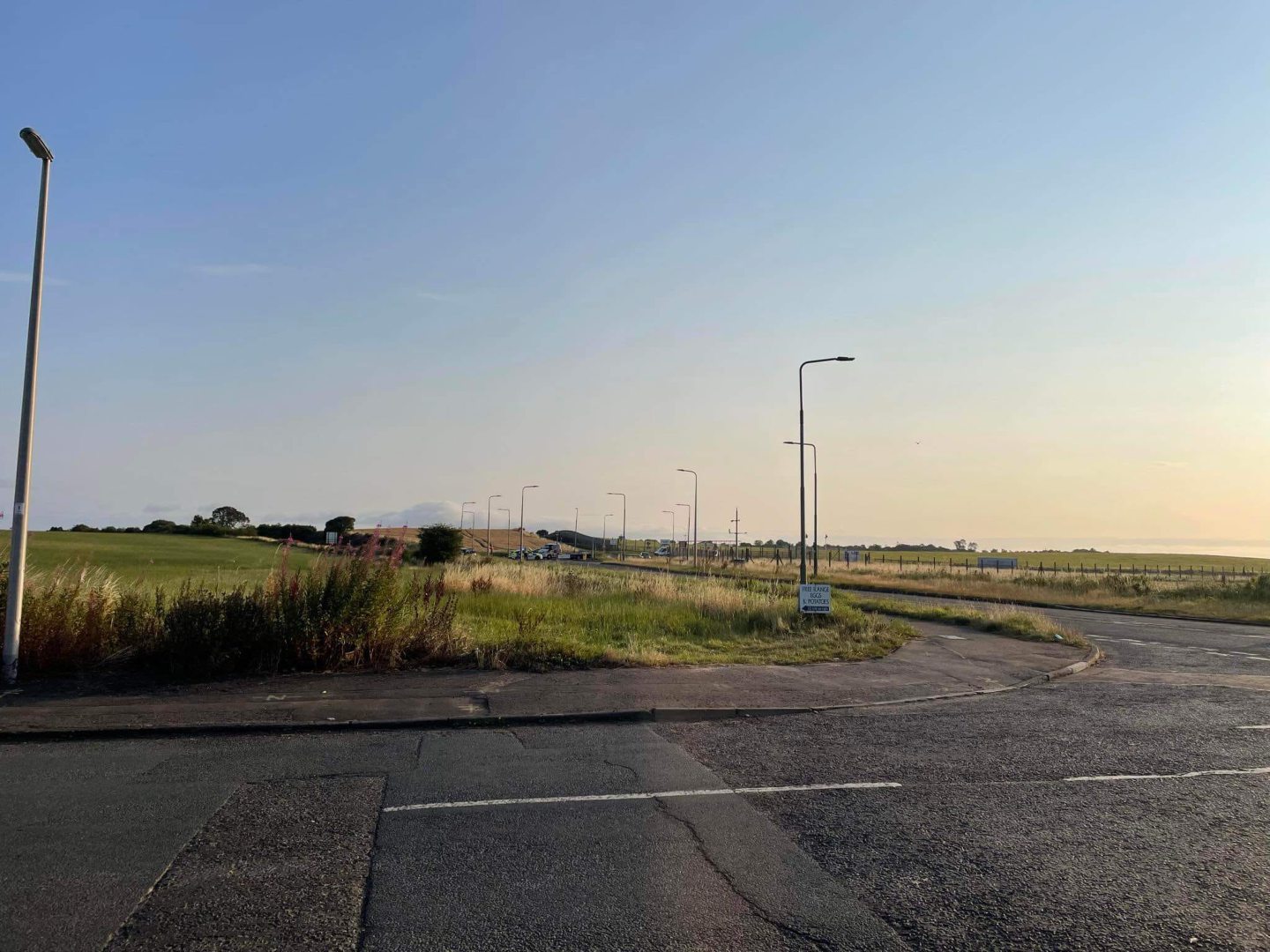 Two people hospitalised following early morning Leuchars crash