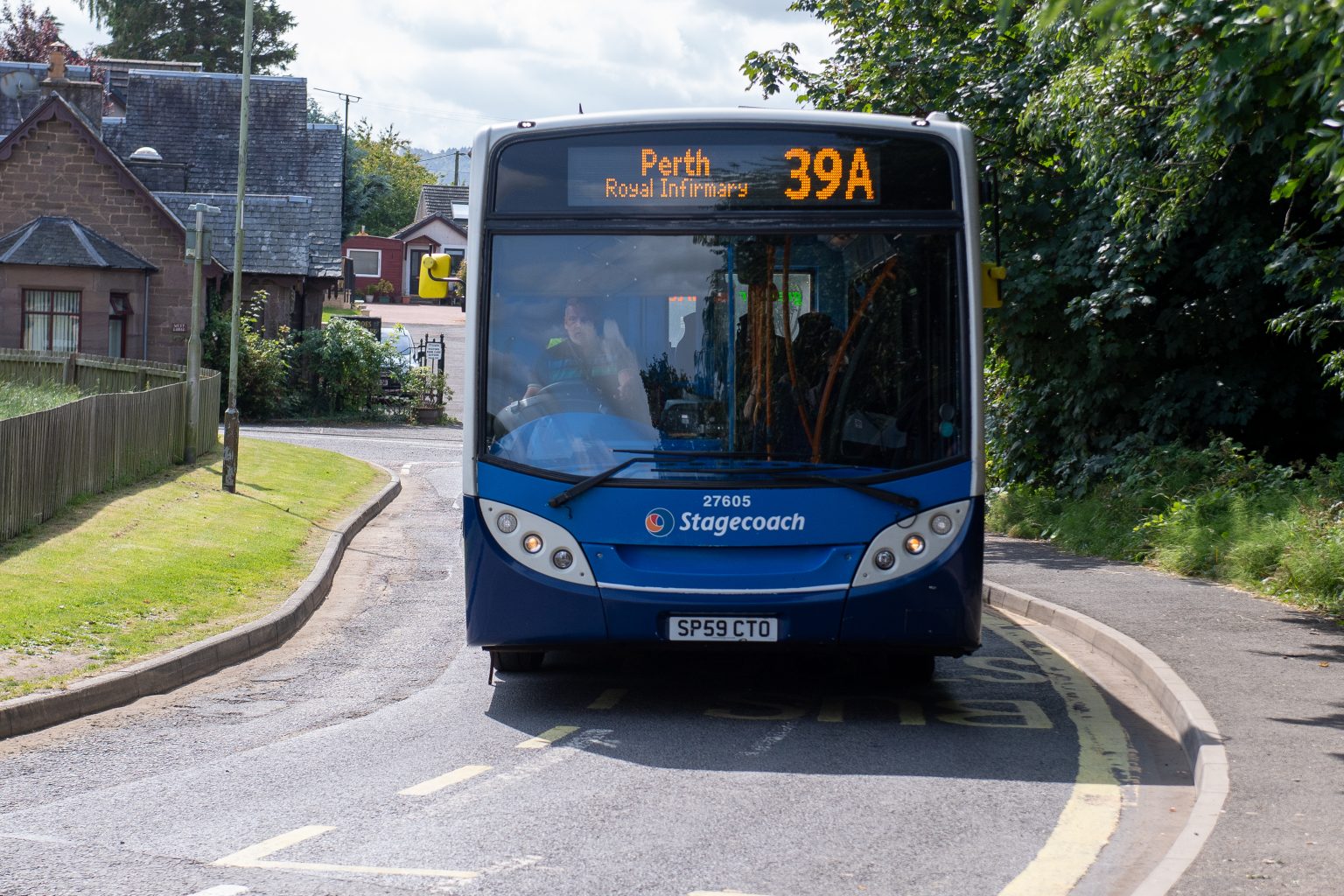 Stagecoach admit journeys on Perthshire service regularly late