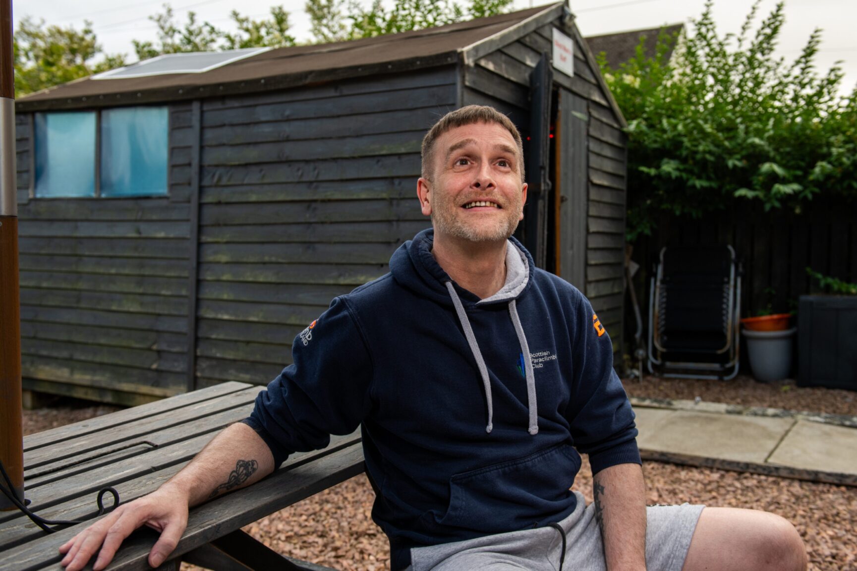 How Fife veteran Garry lost his sight to chickenpox