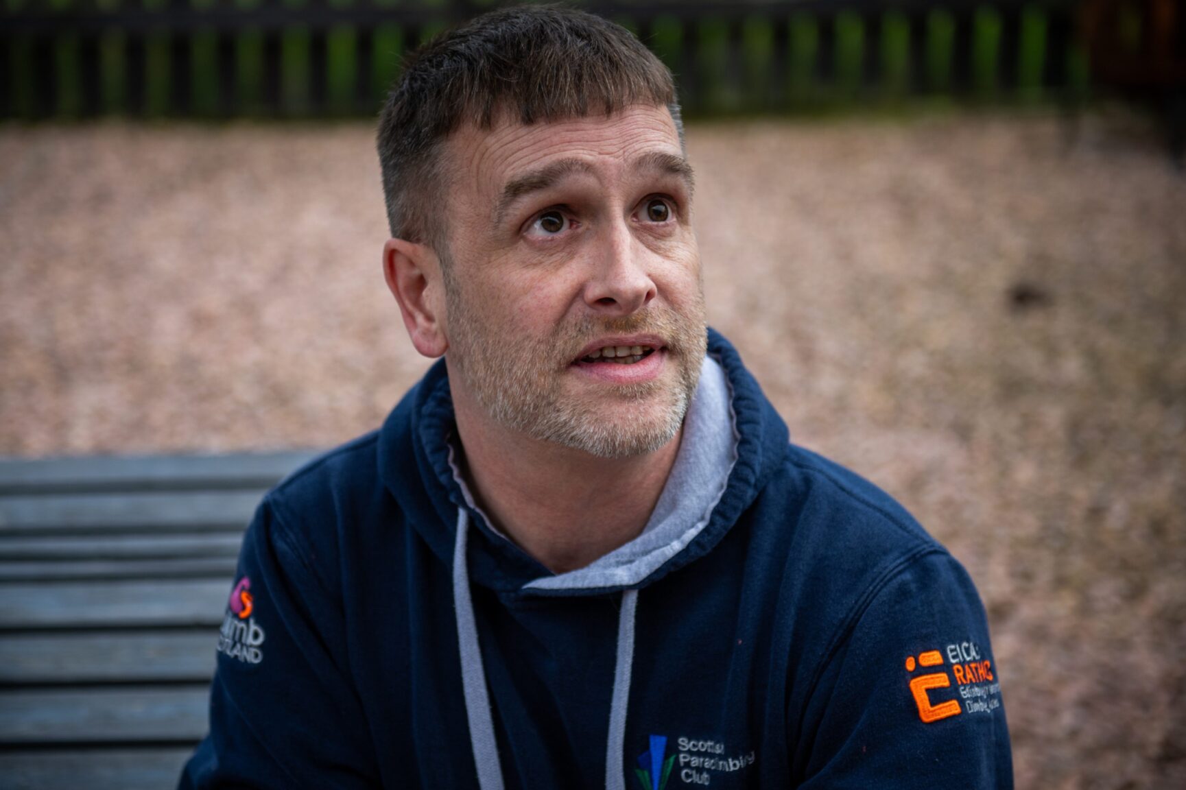 How Fife veteran Garry lost his sight to chickenpox