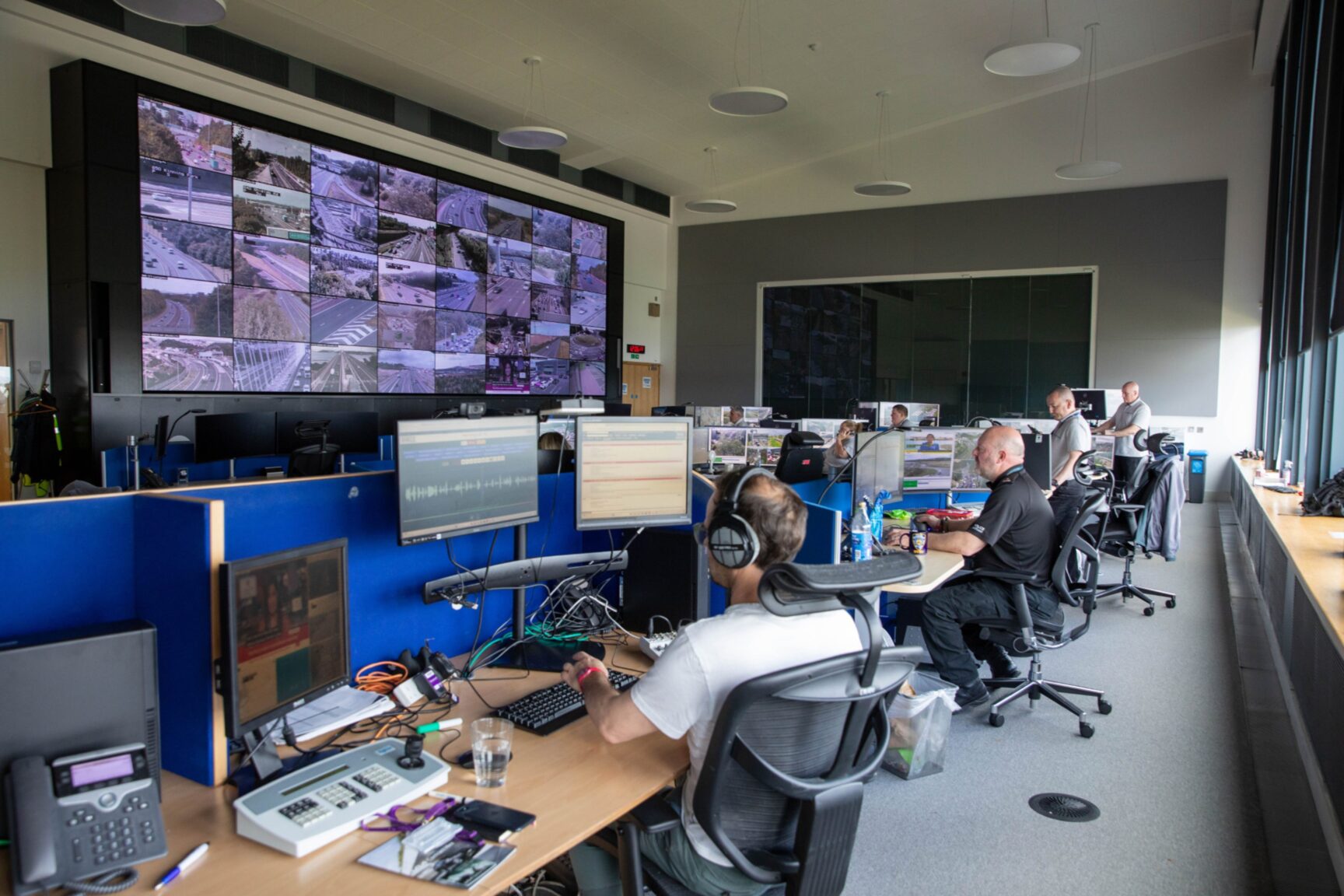 Behind the scenes at Traffic Scotland's National Control Centre