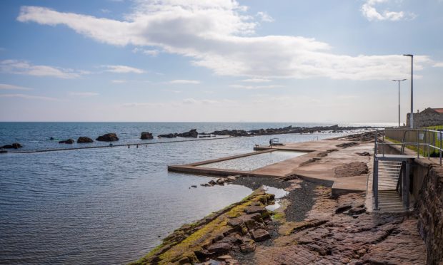 Celebration as £150,000 Cellardyke tidal pool renovation complete