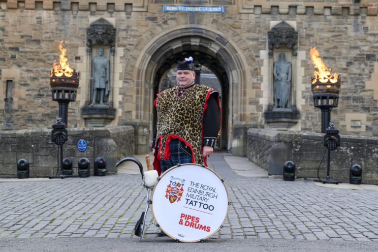 Kirkcaldy blacksmith beats drum at Royal Edinburgh Military Tattoo
