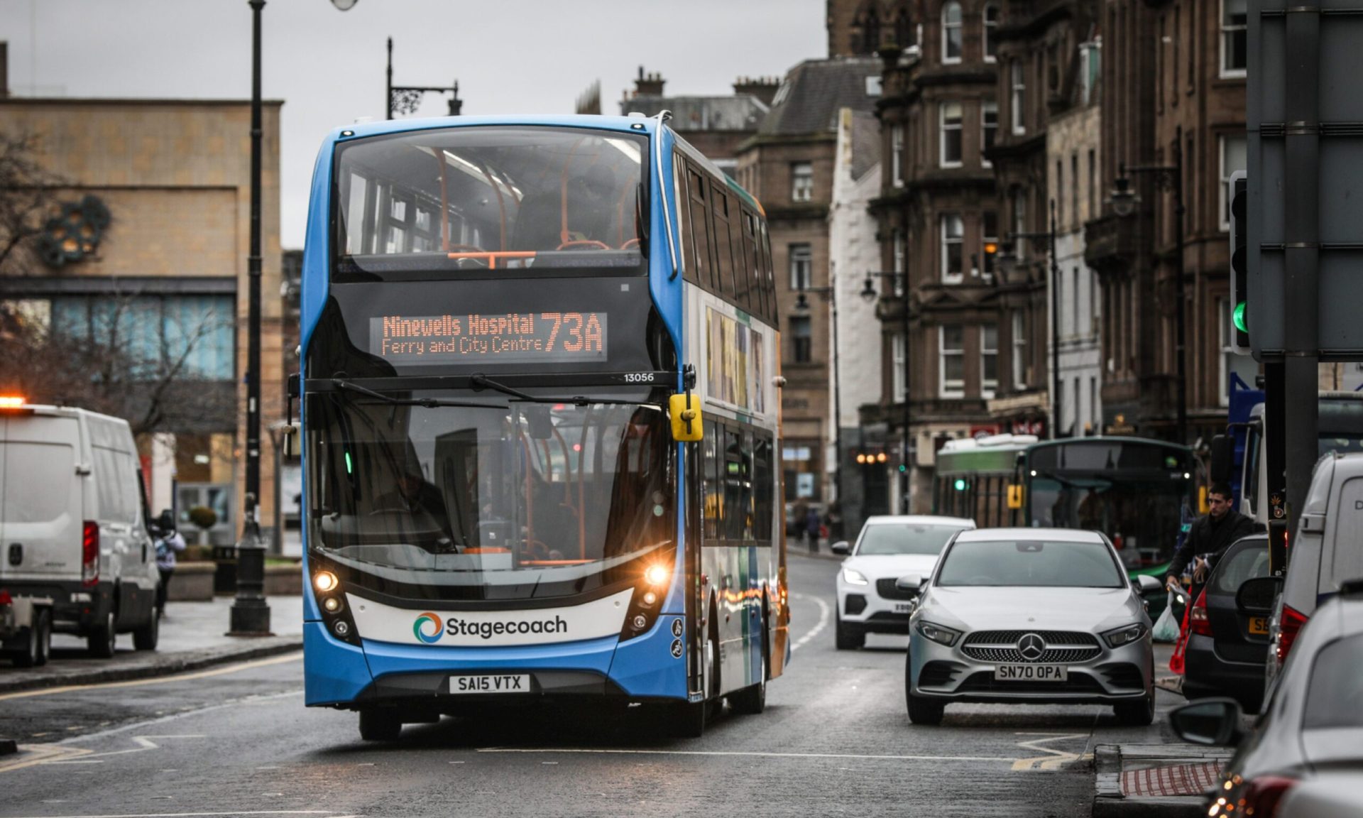 Stagecoach Christmas timetable for Dundee, Angus, Perth & Fife