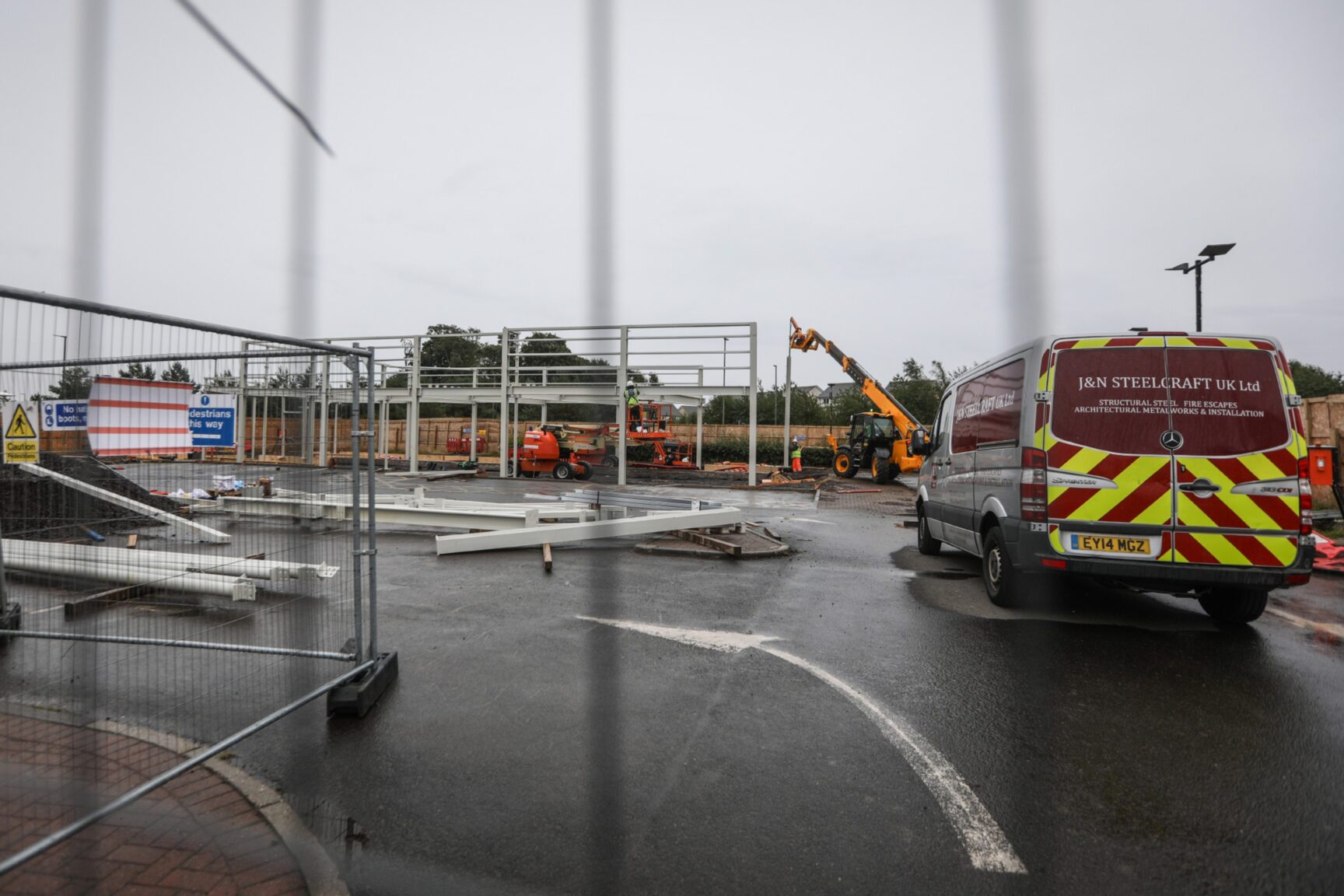 Work begins on rebuild of fire-hit Monifieth McDonald's