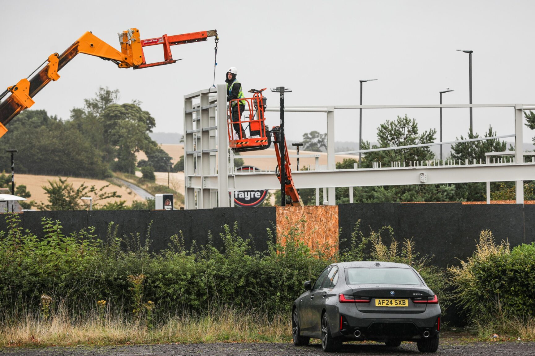 Work begins on rebuild of fire-hit Monifieth McDonald's