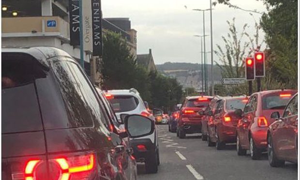 Dundee city centre traffic chaos after Tay Road Bridge breakdown
