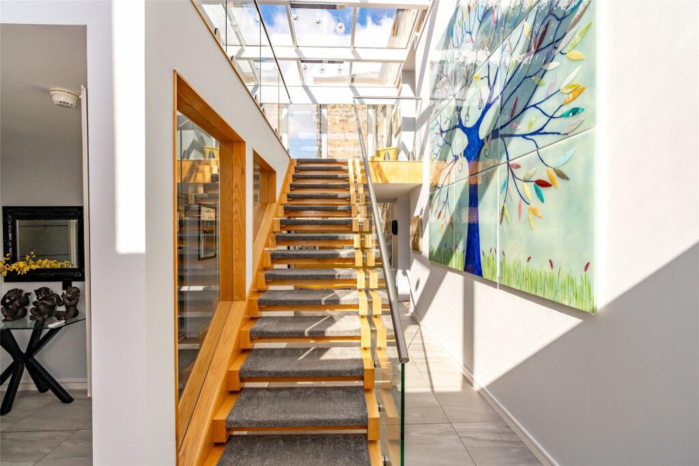 £900k Kirkcaldy home with glass atrium and balcony for sale