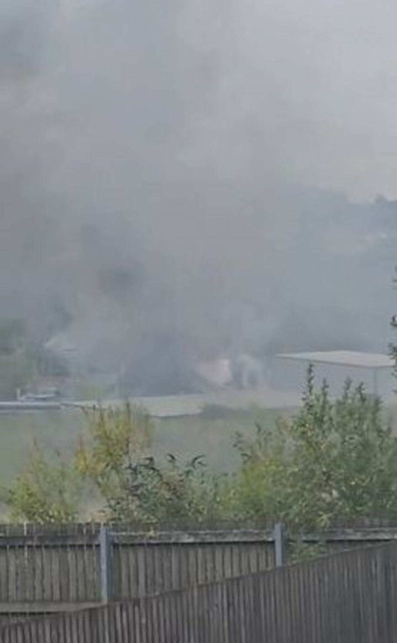 Fire crews tackle blaze at Markinch Power Station, Glenrothes