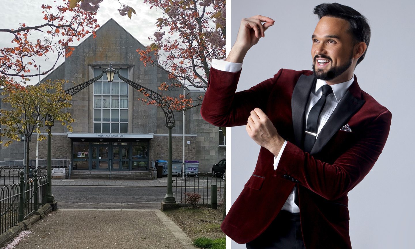 Gareth Gates keen to tread Montrose boards and Angus glens