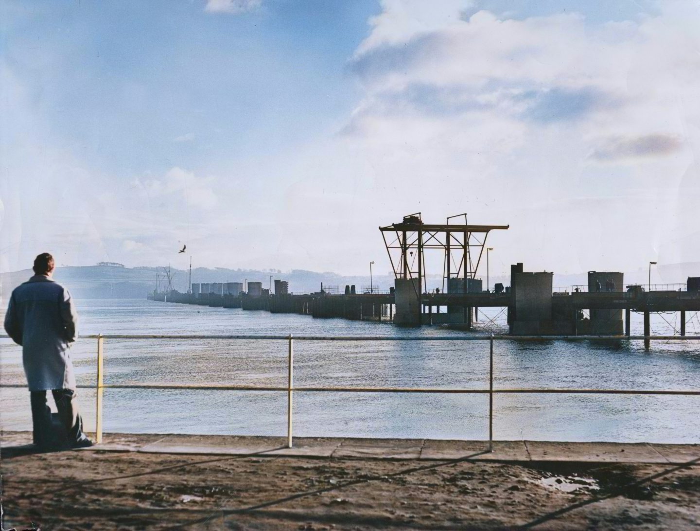 The rise of the Tay Road Bridge seen in colour for the first time - The ...
