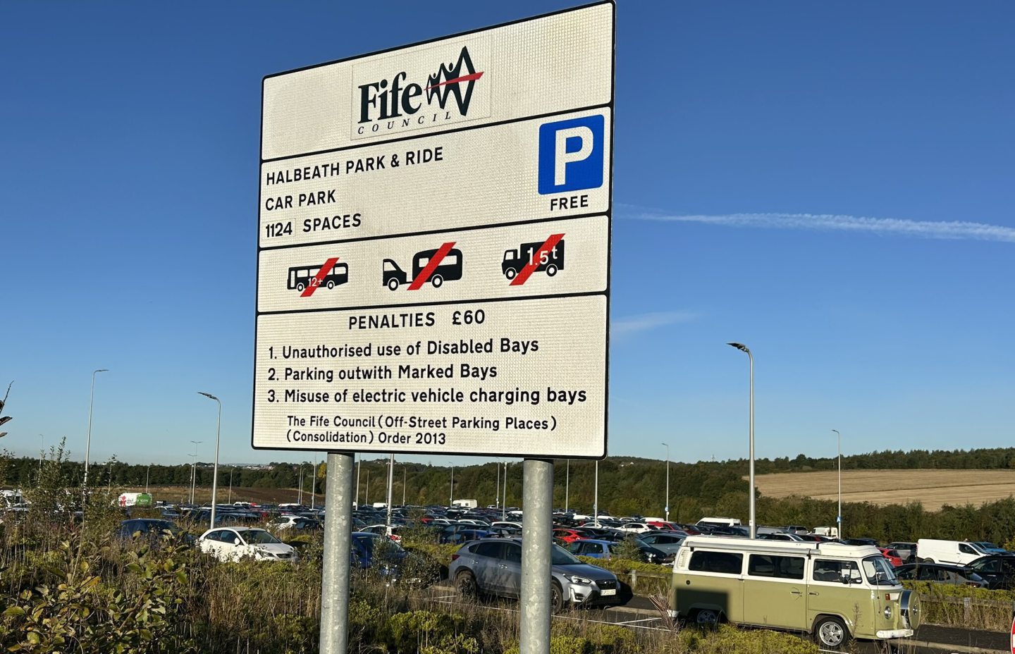Sharp rise in fines at Halbeath Park and Ride revealed