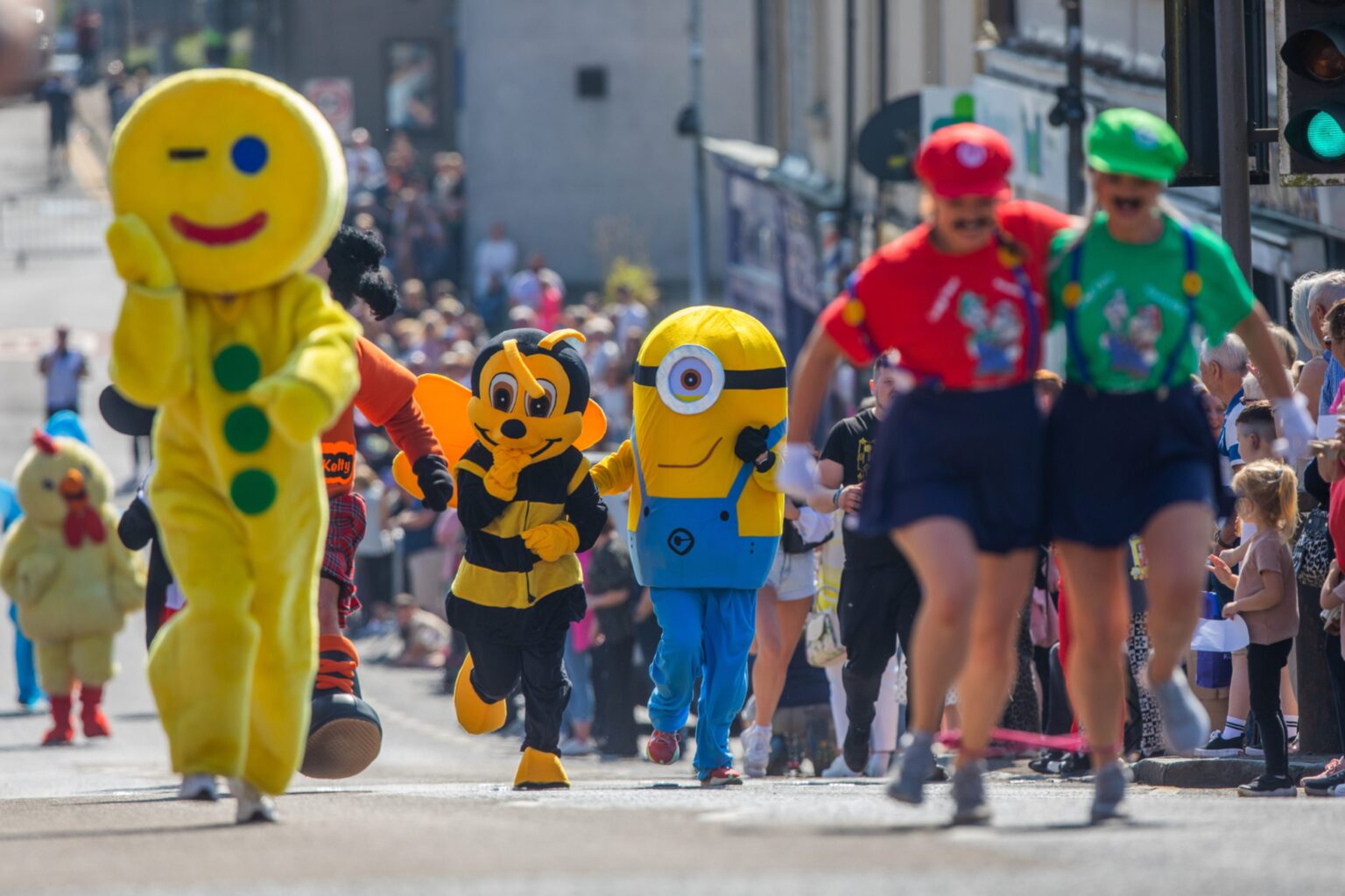 Pictures of 25th Kelty coal race as thousands turn out to watch