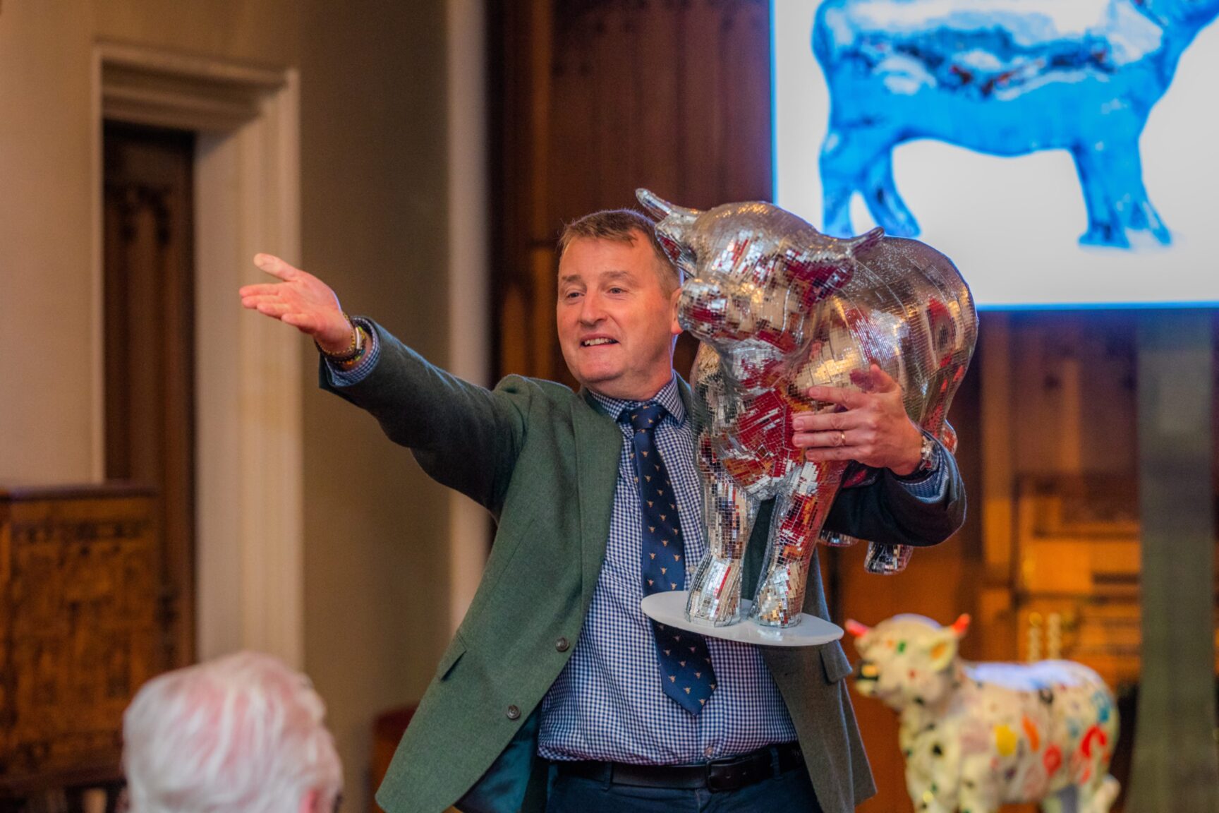 Hairy Highland Coo auction nets £272k for CHAS