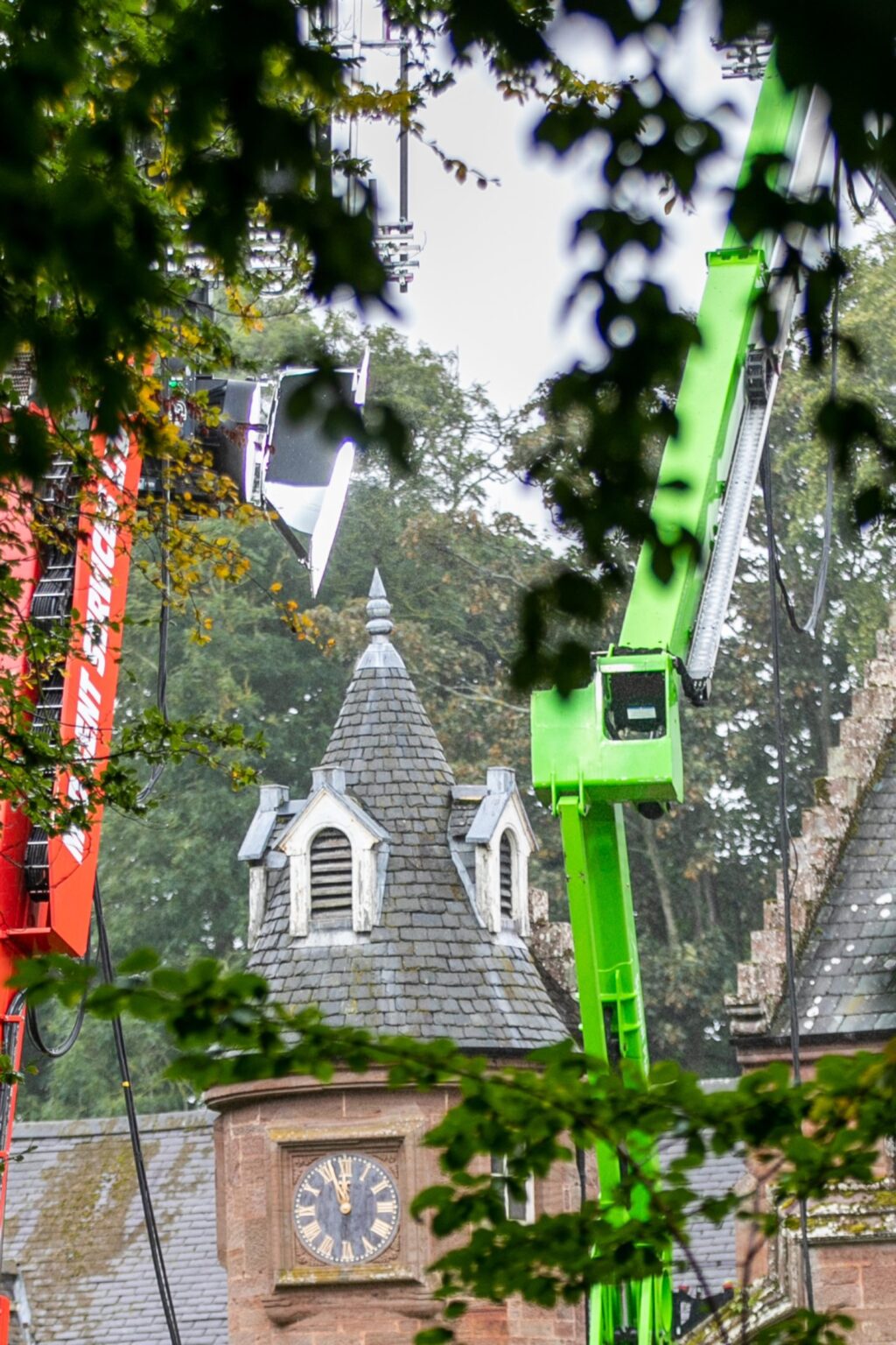 Crews set up in Arbroath for 'filming of Netflix Frankenstein film'