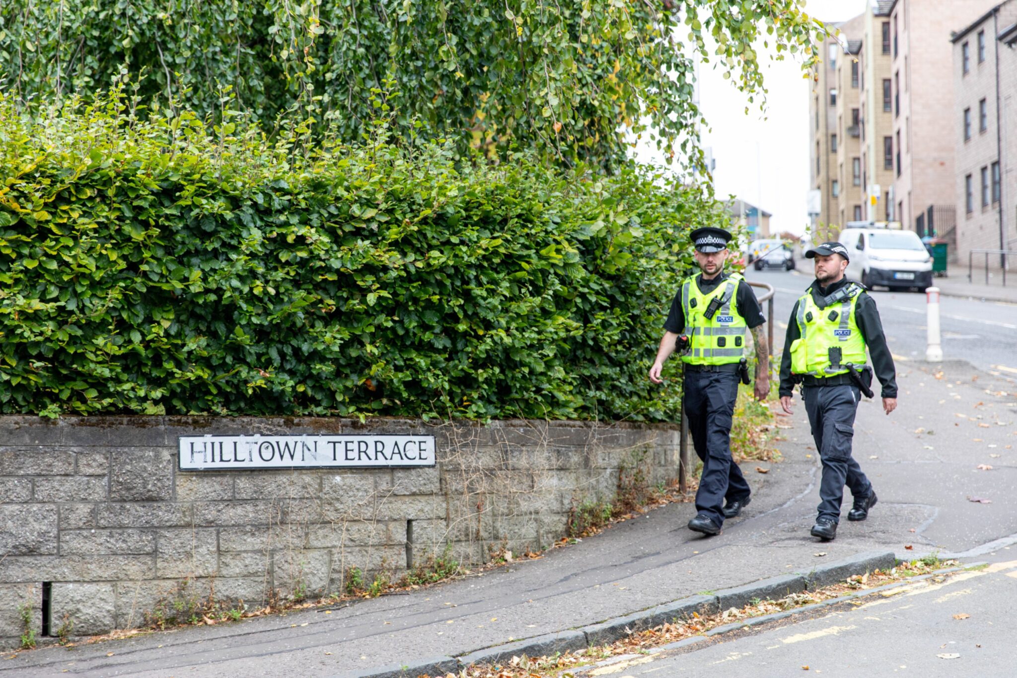 Why a police helicopter has been circling above Dundee