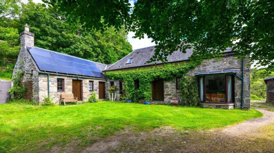 For sale: Former River Tay ferryman's cottage near Aberfeldy