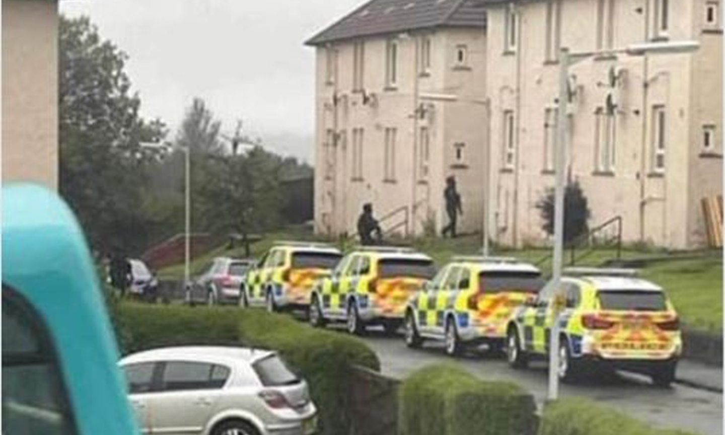 Man, 29, arrested after armed police called to Lochore house