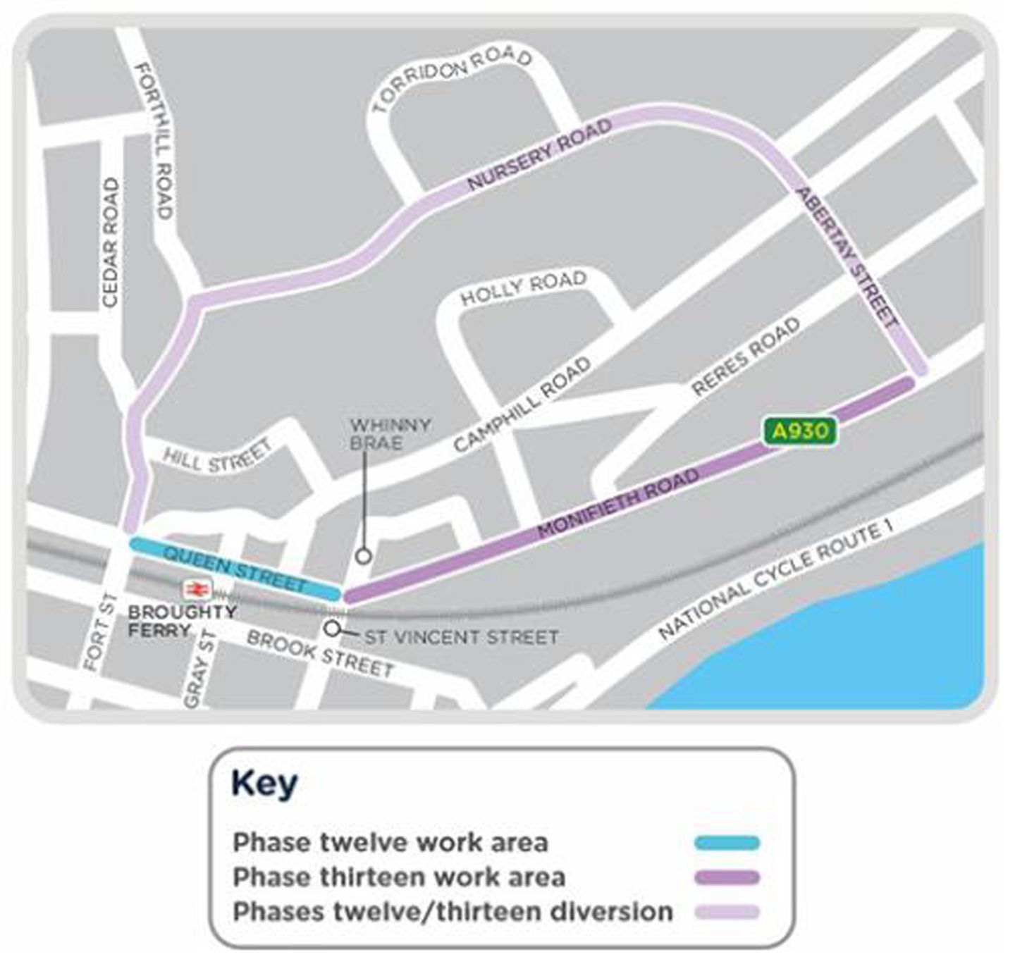 Queen Street: Broughty Ferry roadworks to last for months