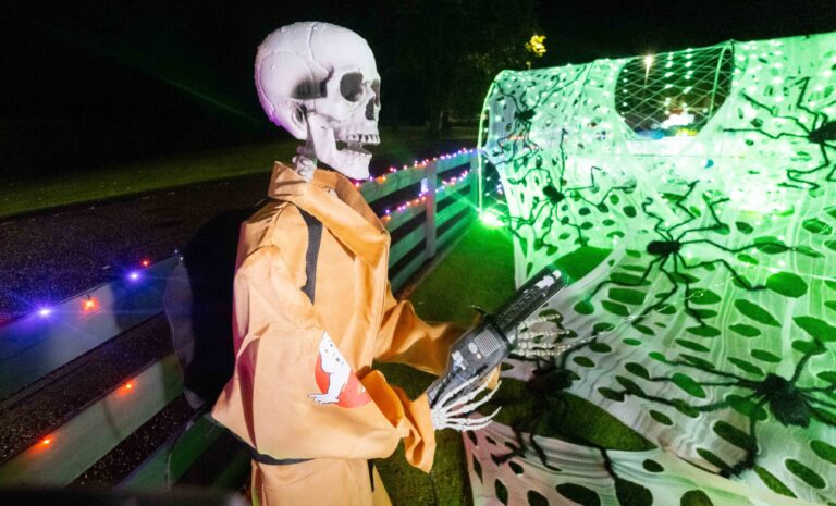 Brechin family's Halloween house raises money for charity
