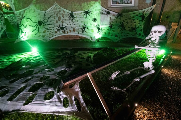 Brechin family's Halloween house raises money for charity