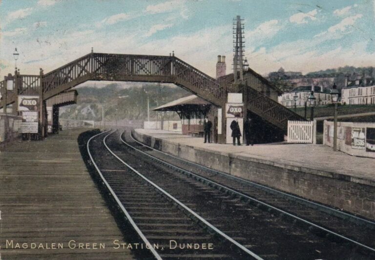 Magdalen Green Station linked Wild West to Dundee's west end