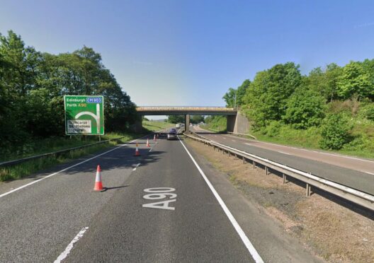 Drivers face 10 weeks of roadworks on A90 at Glencarse