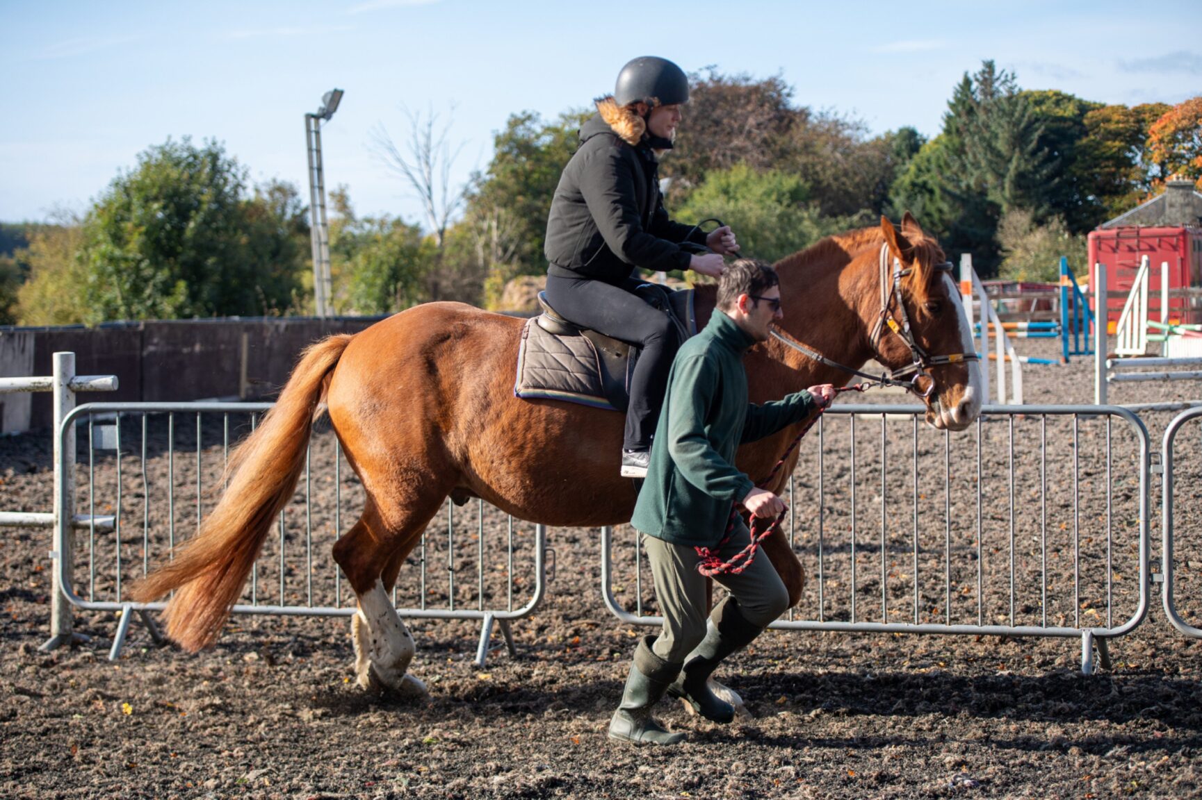 How horse riding is giving deaf and blind Dundee children confidence ...