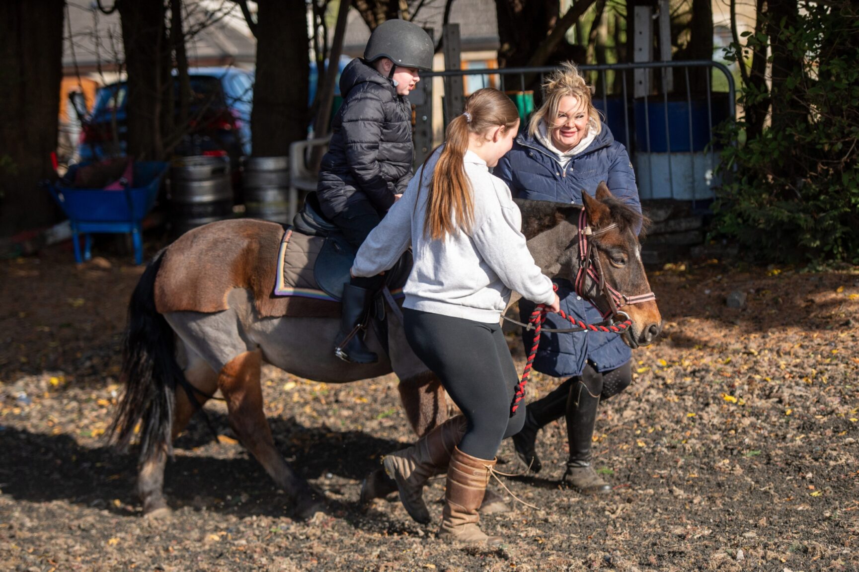 How horse riding is giving deaf and blind Dundee children confidence ...