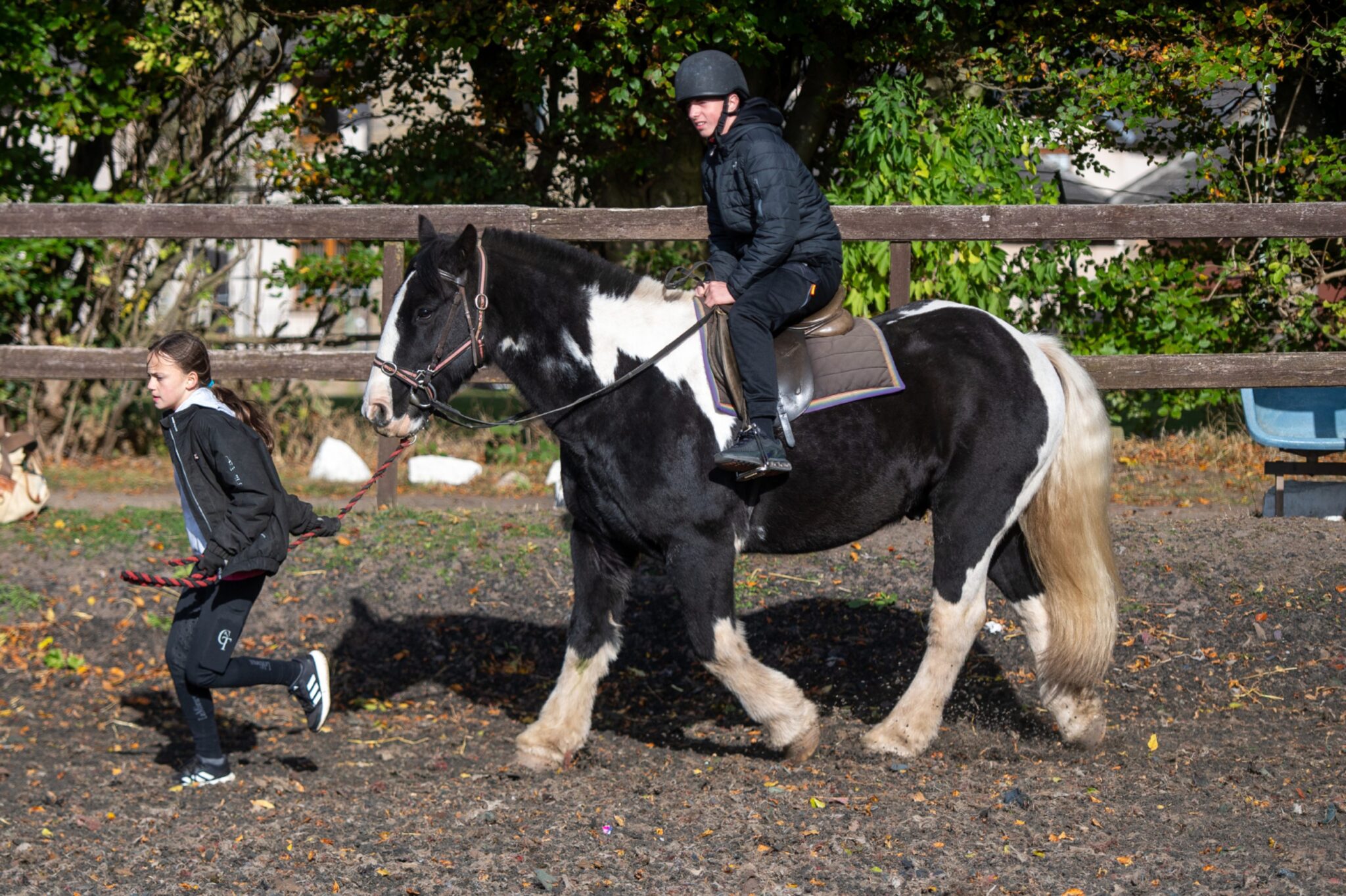 How horse riding is giving deaf and blind Dundee children confidence ...