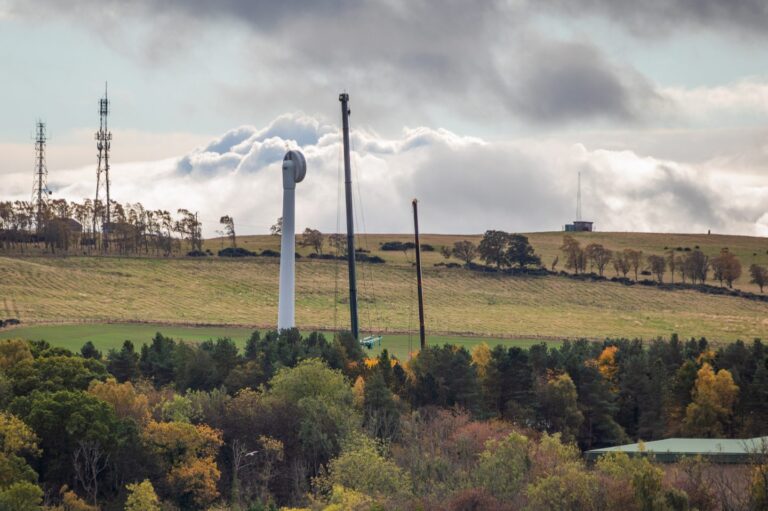 Perth locals blast Aviva wind turbine as construction begins