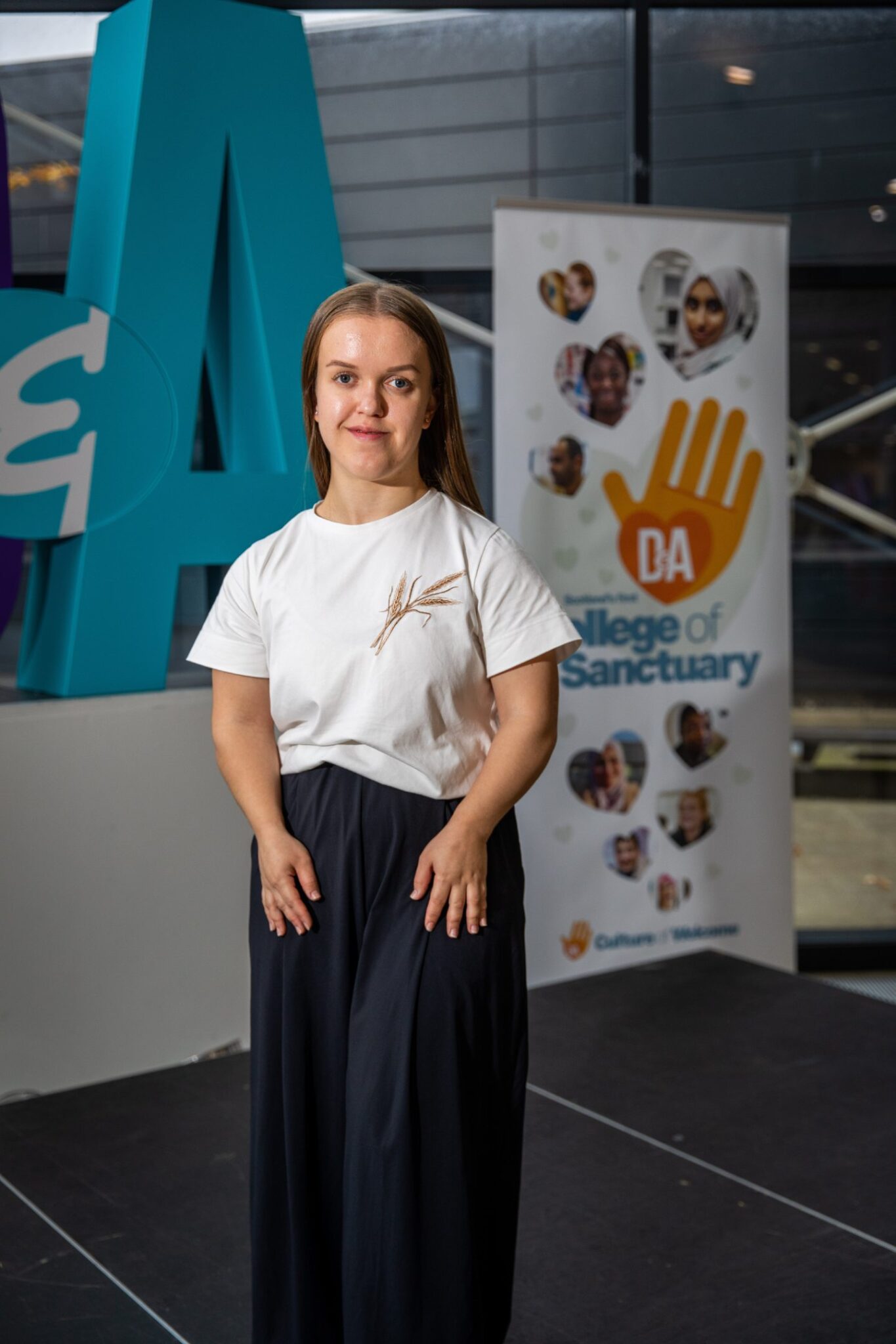 Dundee's College of Sanctuary second home for Ukrainian Nadiia