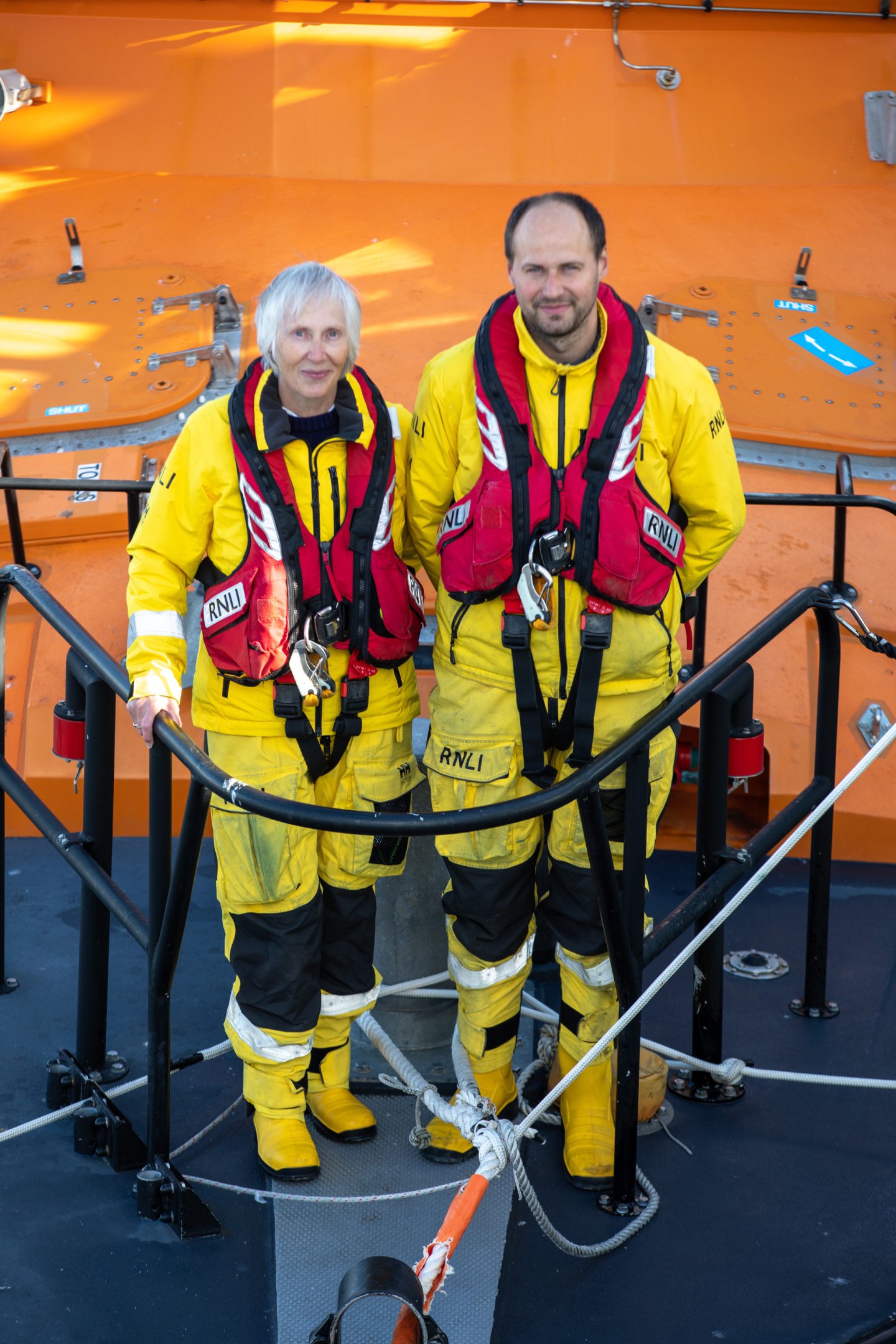 Meet the Broughty Ferry mum and son duo who save lives at sea