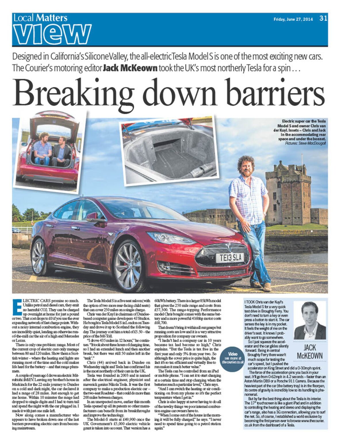 Revisiting Scotland's first Tesla 10 years on