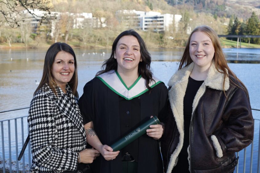 Graduation Stirling University: Photos of winter grads 2024 day 1