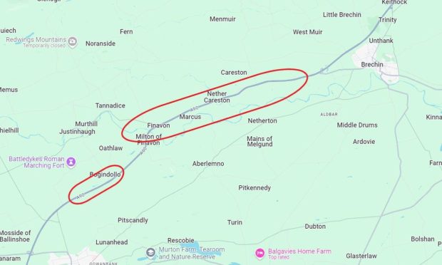 8-mile convoy to be in place during A90 roadworks in Angus