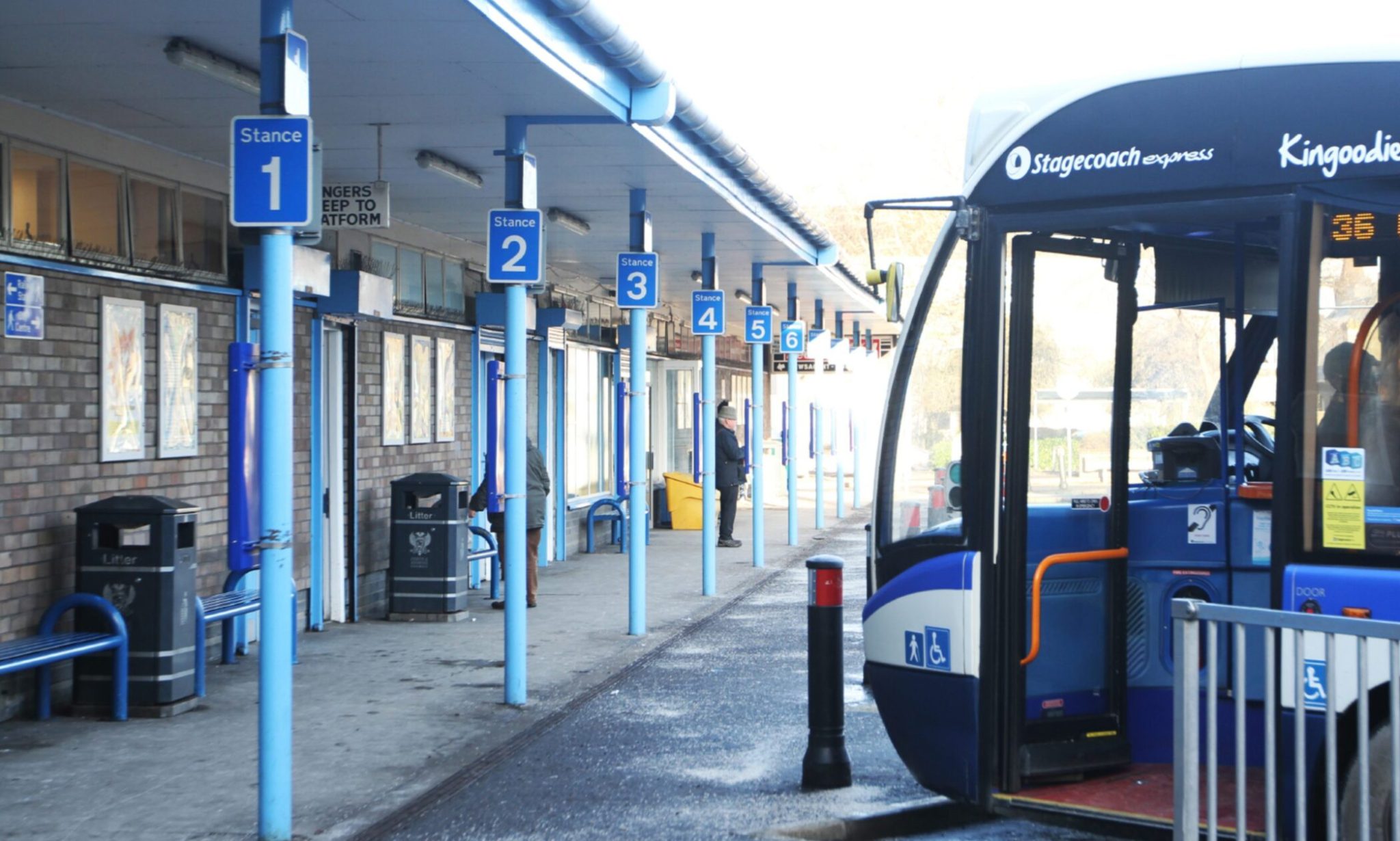 Offender hit Perth bus driver with metal hook and bit police