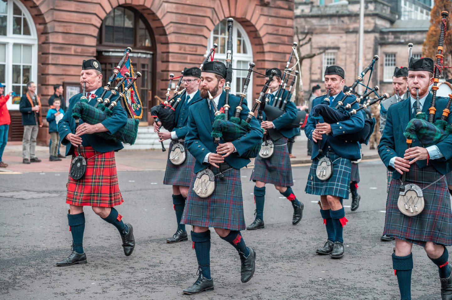 Dundee Remembrance Sunday parade in pictures