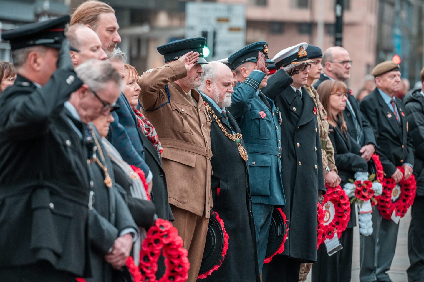 Dundee Remembrance Sunday parade in pictures