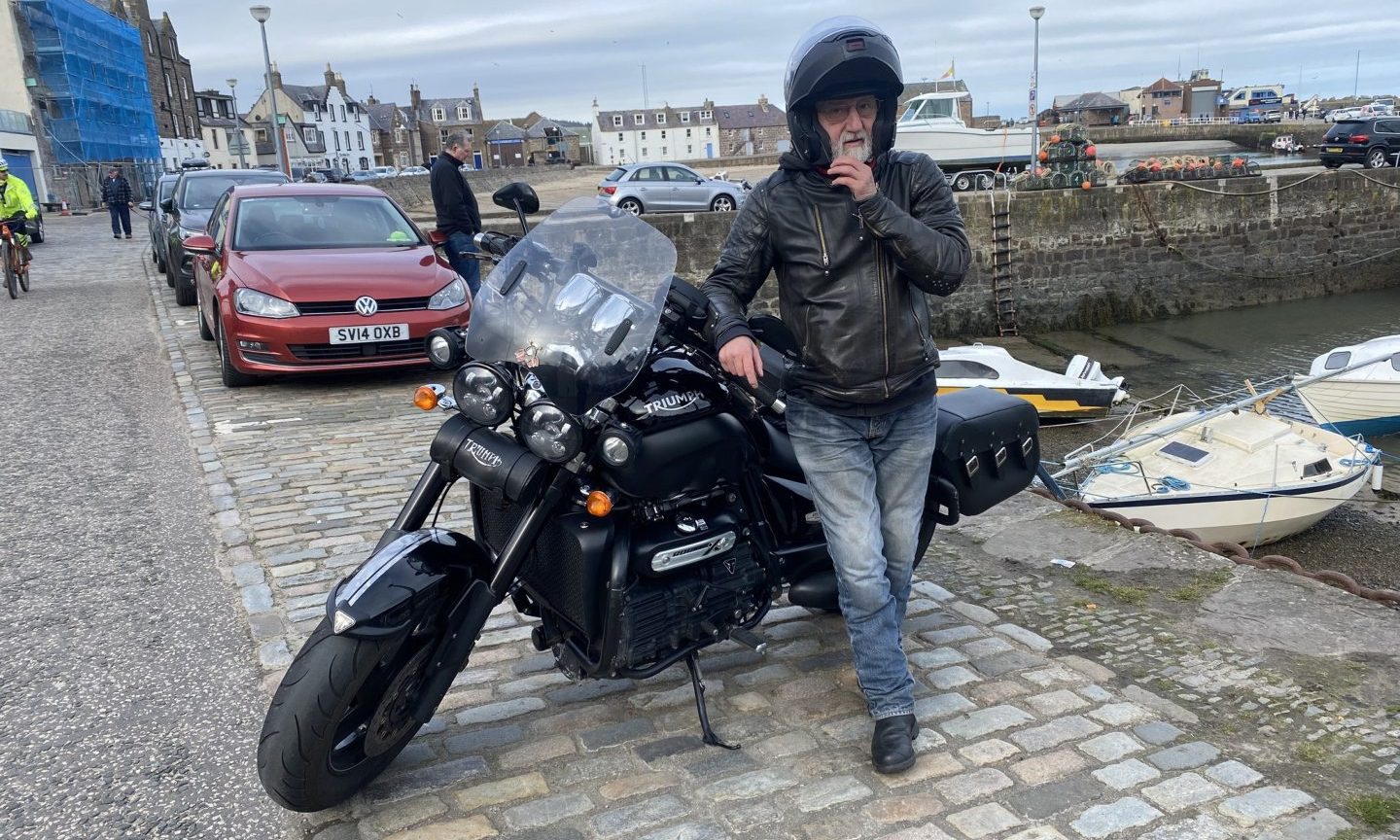 Taxi driver admits causing Arbroath biker's death in A9 crash