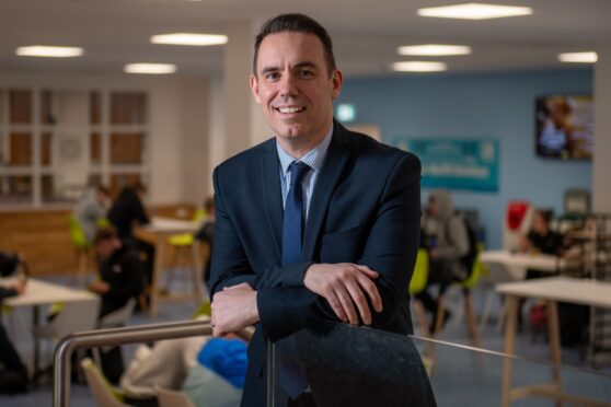 Simon Hewitt: The man behind Dundee and Angus College plans