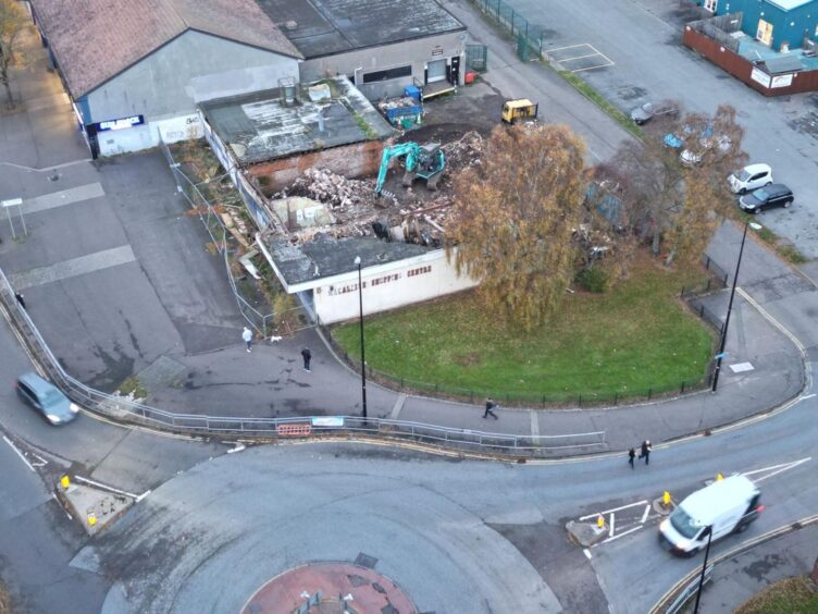 Macalpine Road: Demolition work starts at eyesore Dundee shops